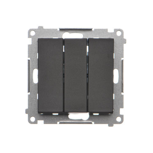 Przycisk potrójny czarny mat Simon 55 TP31.01/149 Kontakt-Simon | | El ...